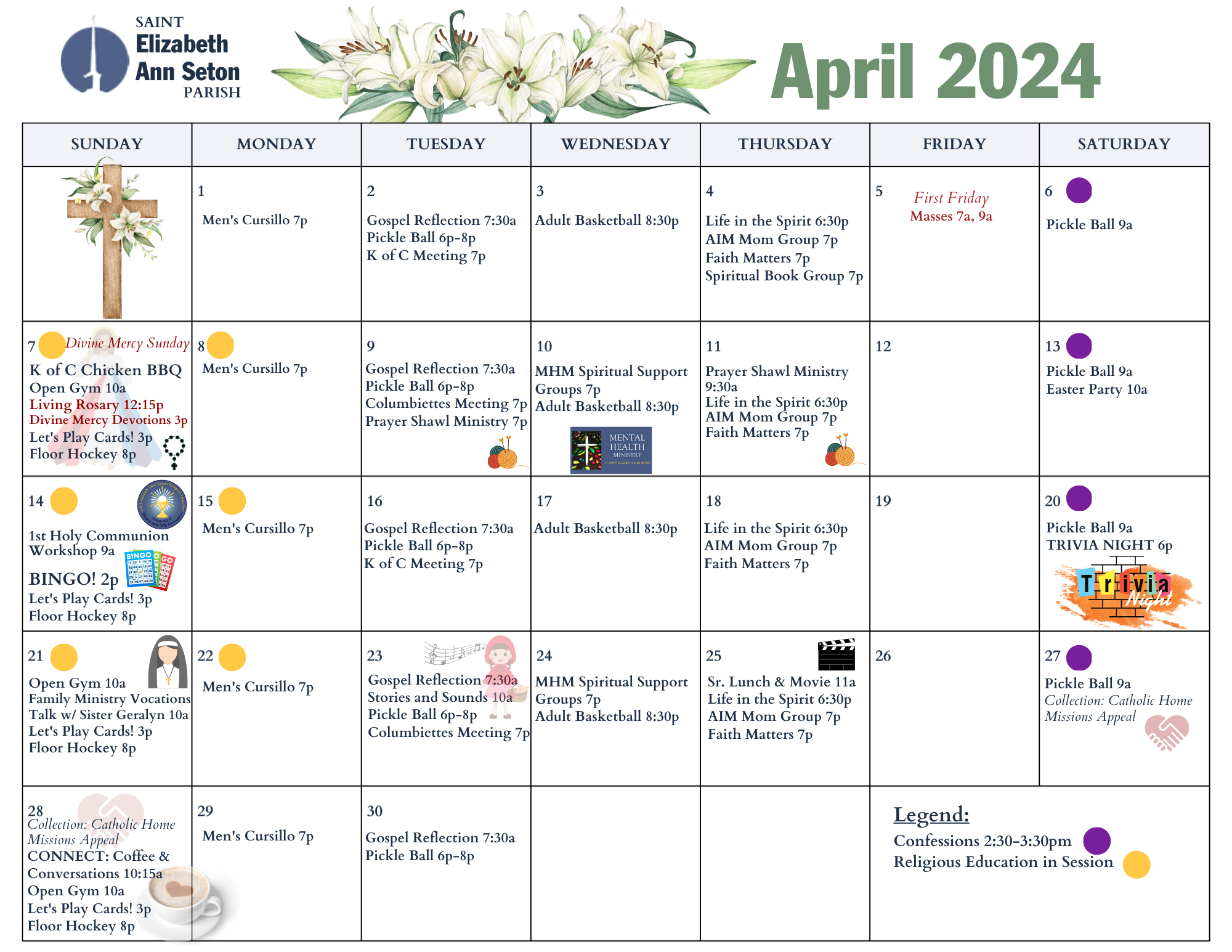 St Elizabeth Ann Seton