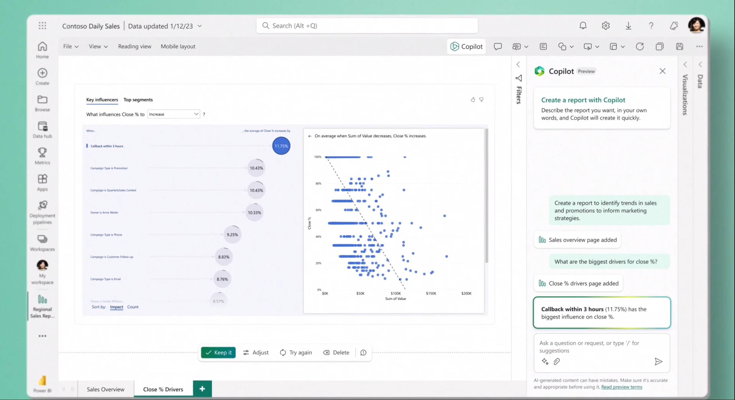 Microsoft Power BI Reporting and Collaboration Module Explored