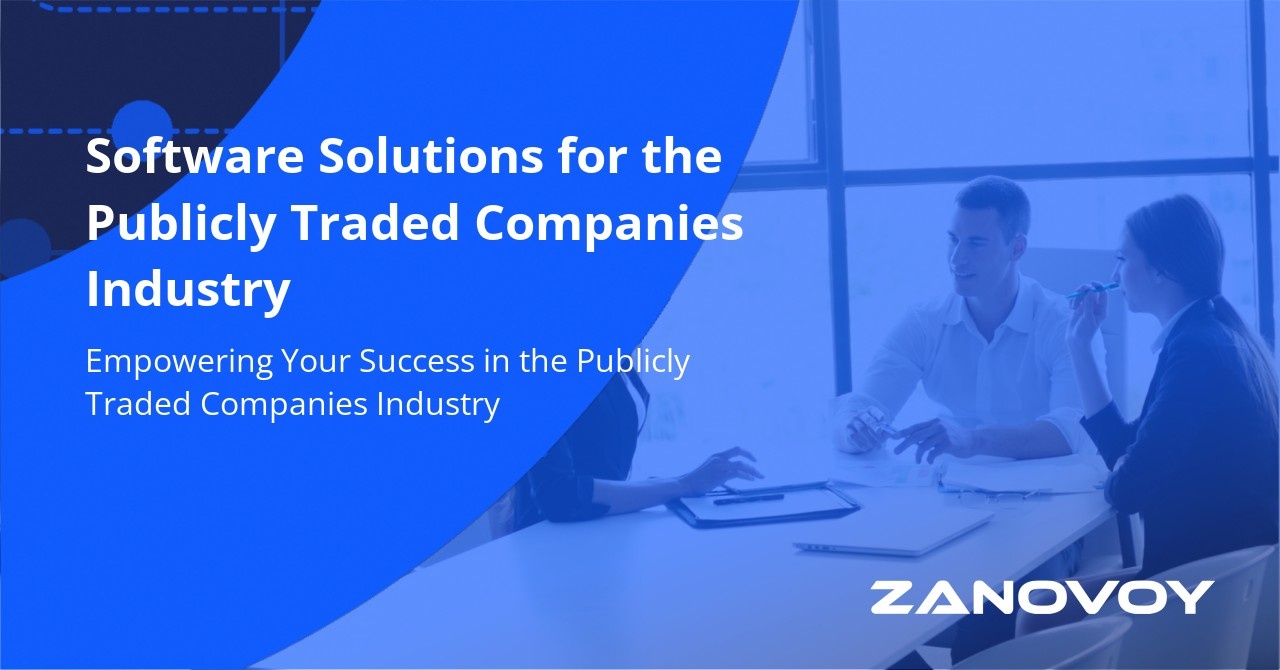 Software Solutions for Publicly Traded Companies