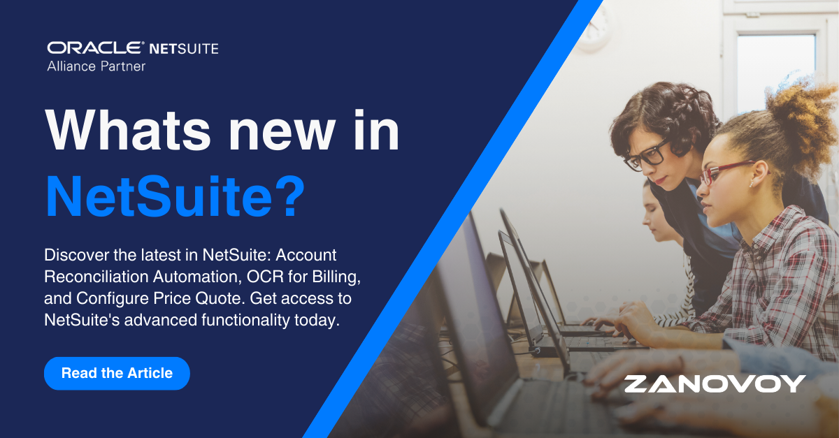 What’s new in NetSuite? NetSuite Bank Account Reconciliation Automation ...