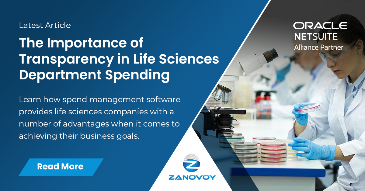 The Importance of Transparency in Life Sciences Department Spending