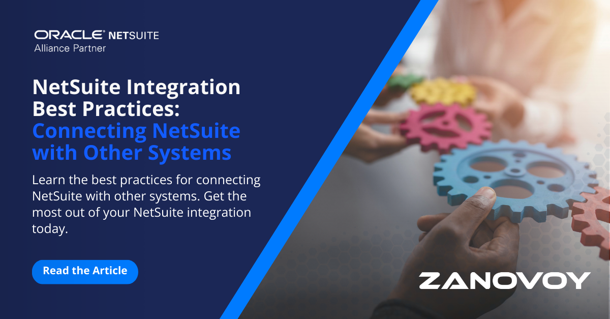 NetSuite Integration Best Practices: Connecting NetSuite with Other Systems