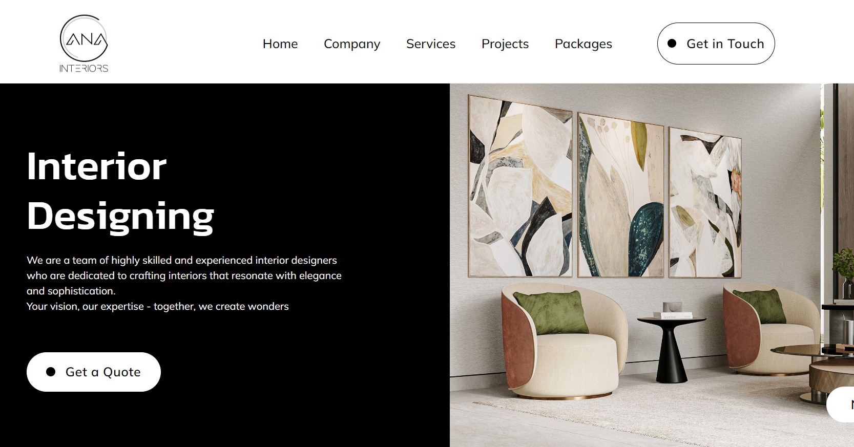 ANA Interiors | Interior Design Company in Dubai. Experts In Bespoke ...