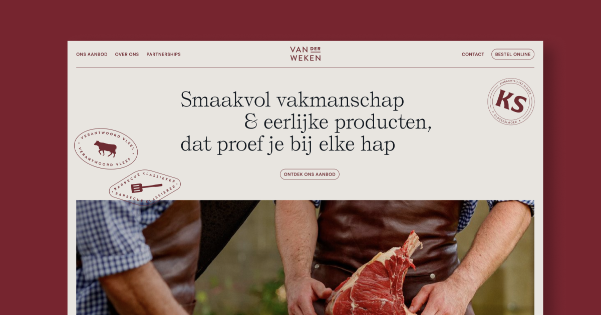 Klasseslager Van der Weken - Smaakvol Vakmanschap & Eerlijke Producten