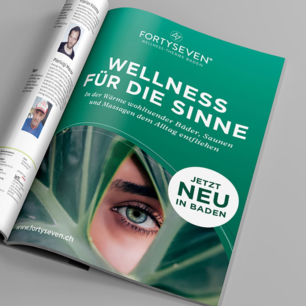 Wellness-Therme FORTYSEVEN Branding | Projekte | fachwerk