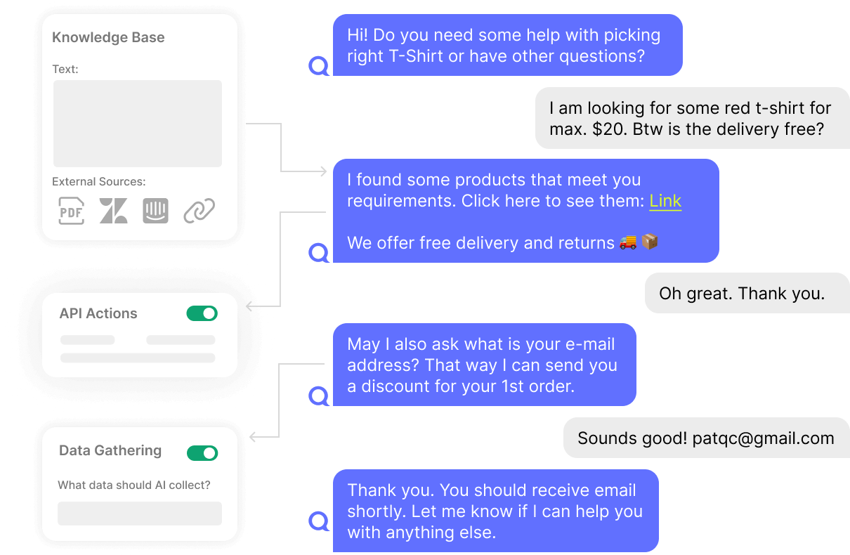 Quickchat AI | Custom AI Assistant for your business