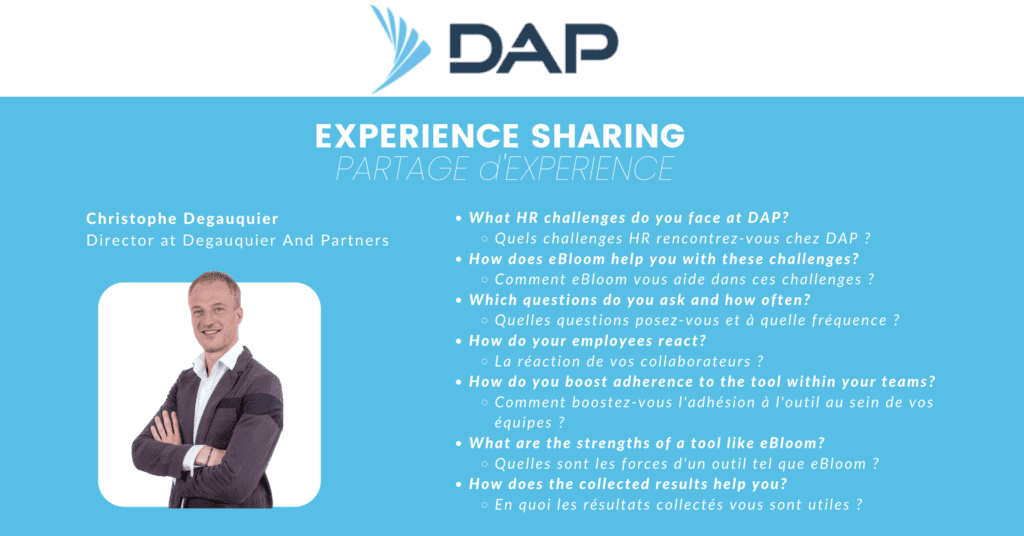 eBloom Blog | DAP: “EBloom Is A Central Tool For Us”