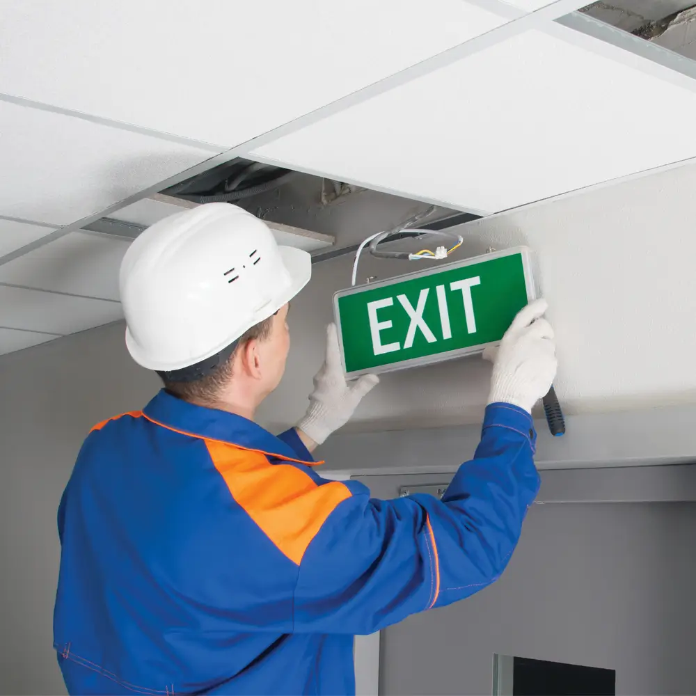Emergency and Exit Lights | Holmes Fire & Safety Solutions