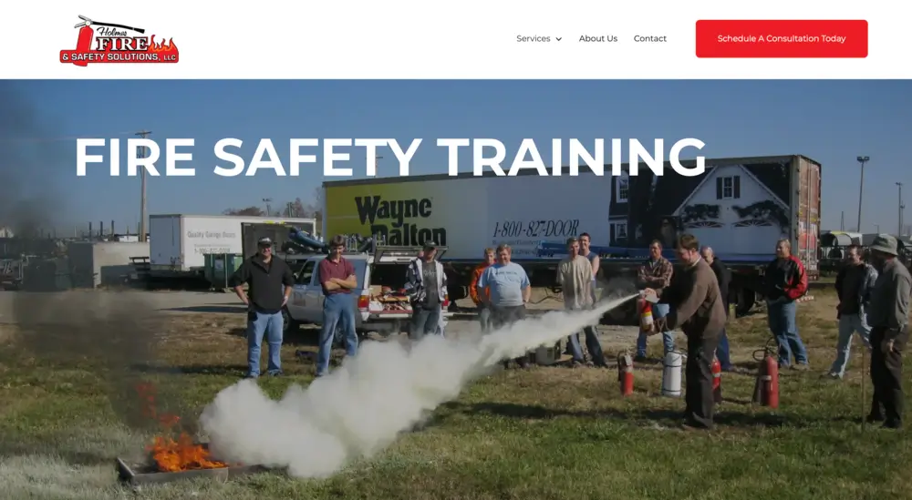Fire Safety Training | Holmes Fire & Safety Solutions