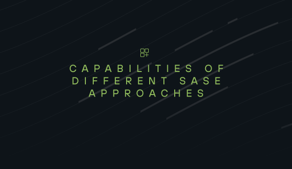 Capabilities of Different SASE Approaches