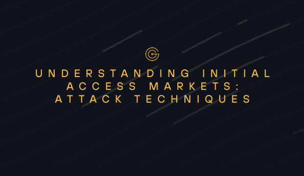 Understanding initial access markets: Attack techniques