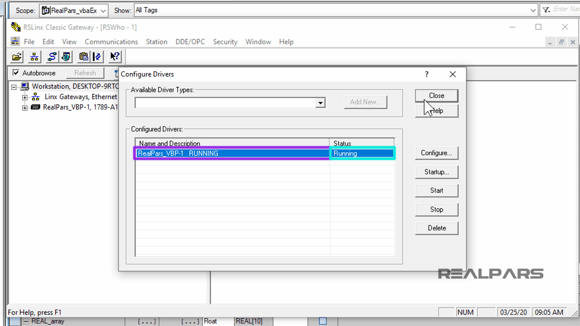 How to Configure Excel WRITE Communication to PLC (VBA) - RealPars