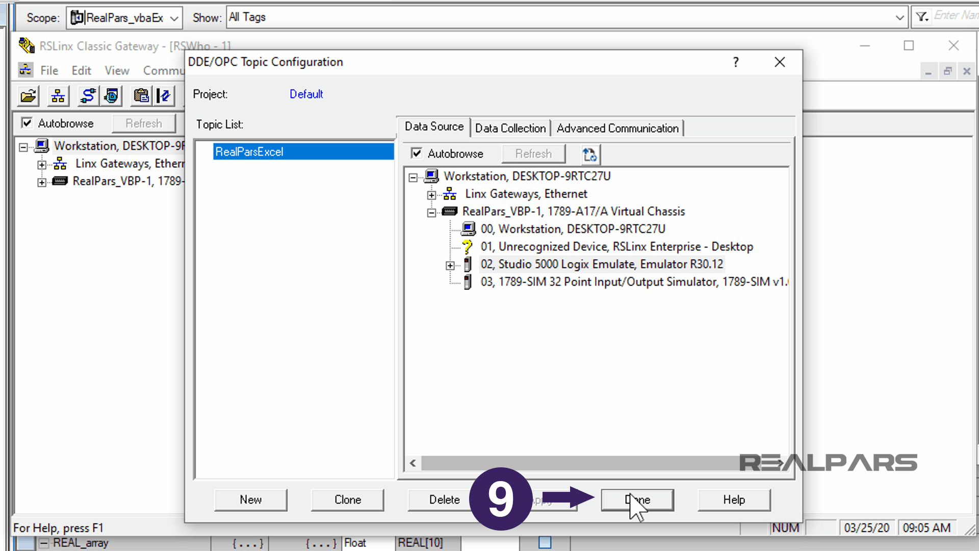 How to Configure Excel WRITE Communication to PLC (VBA) - RealPars