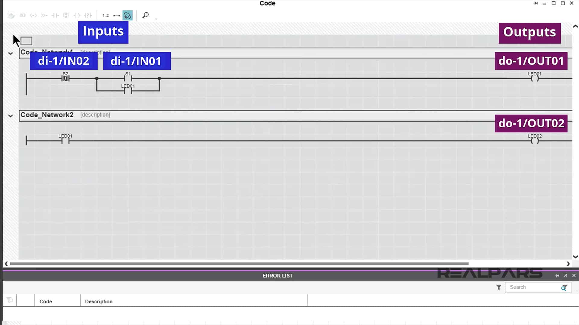 PLCnext Ladder Logic | How to Easily Create Ladder Logic Programs - RealPars