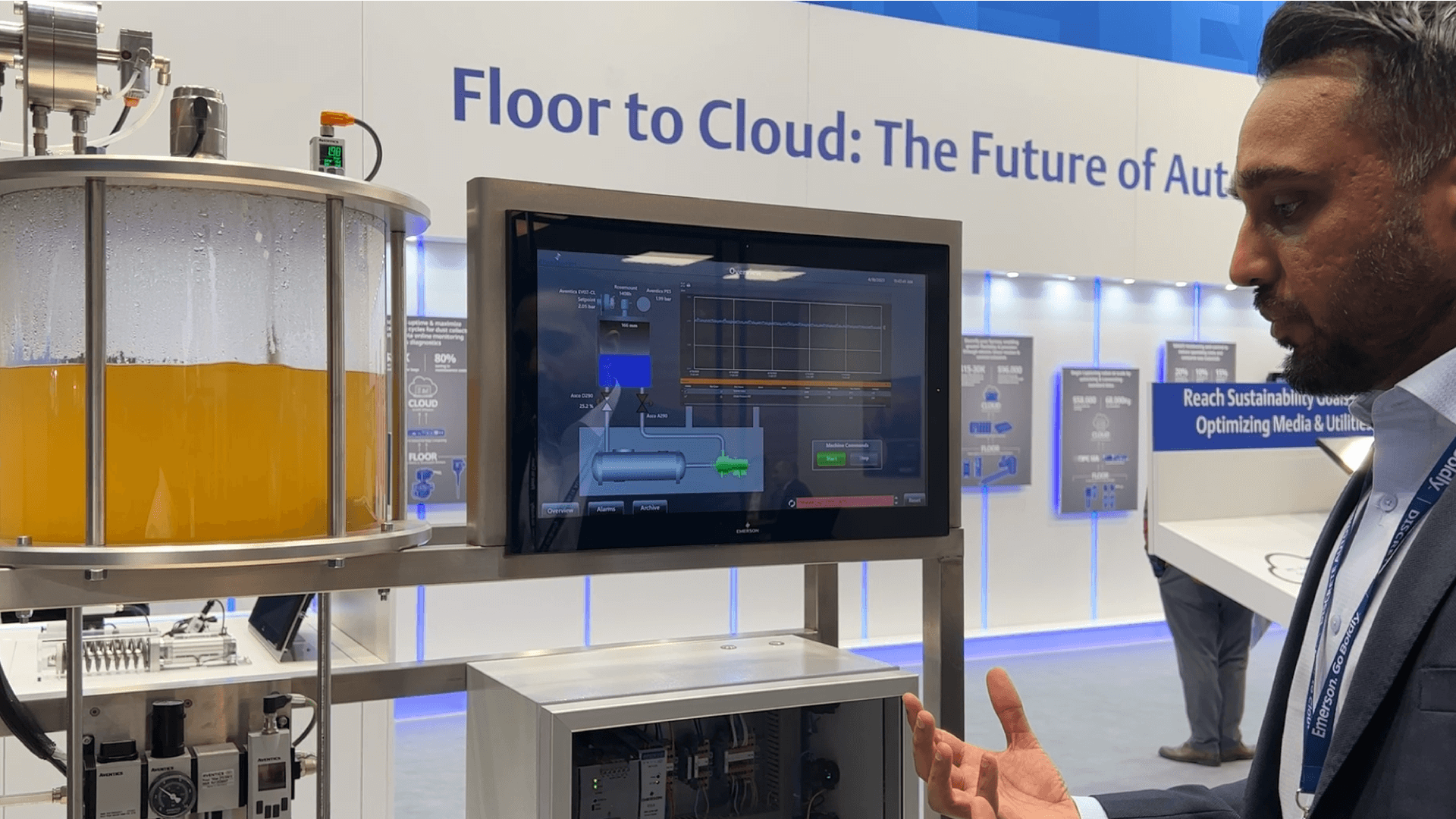 Emerson's Floor to Cloud Innovations at Hannover Messe 2023 - RealPars