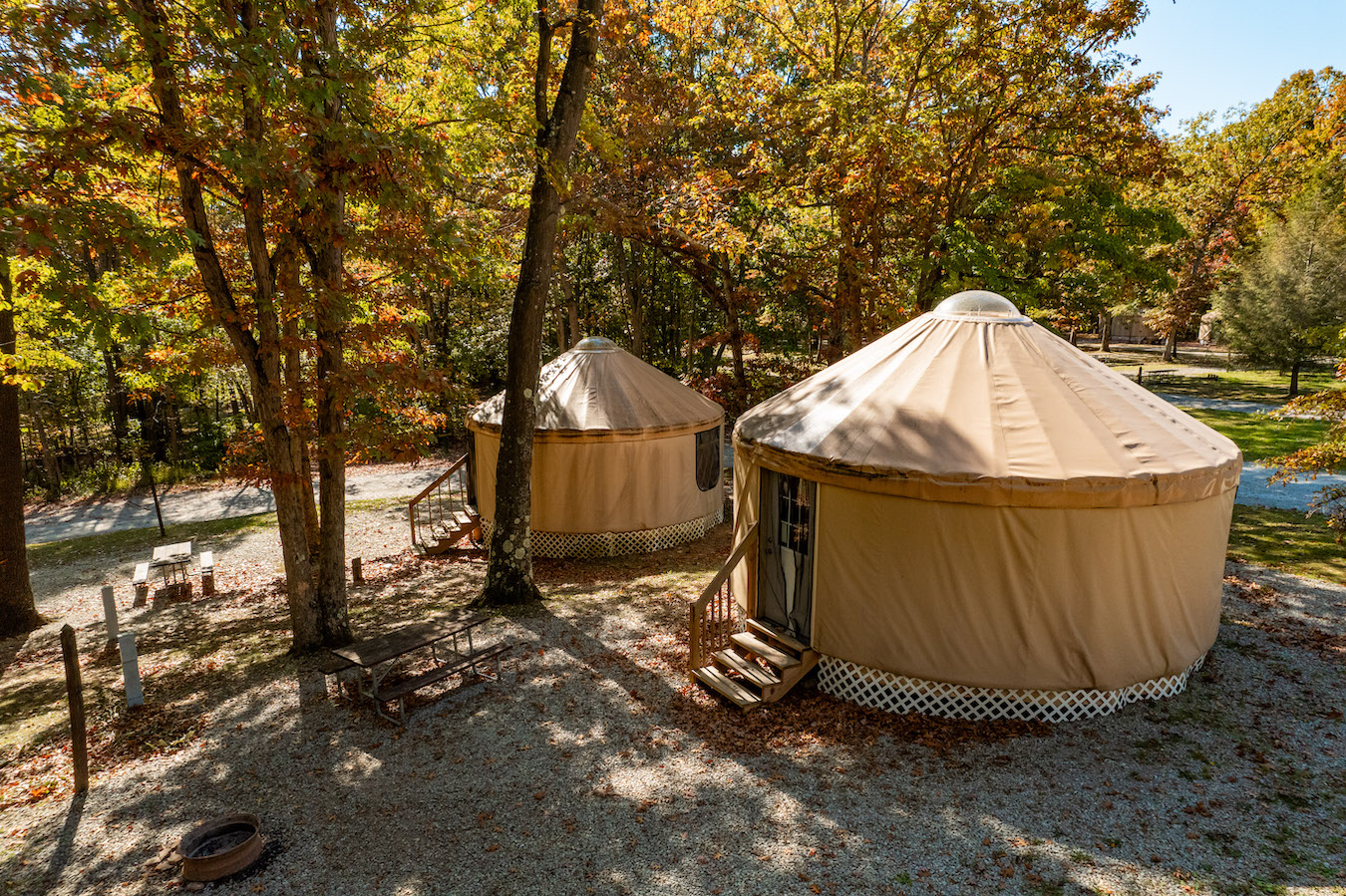 Yurts | Benner's Meadow Run