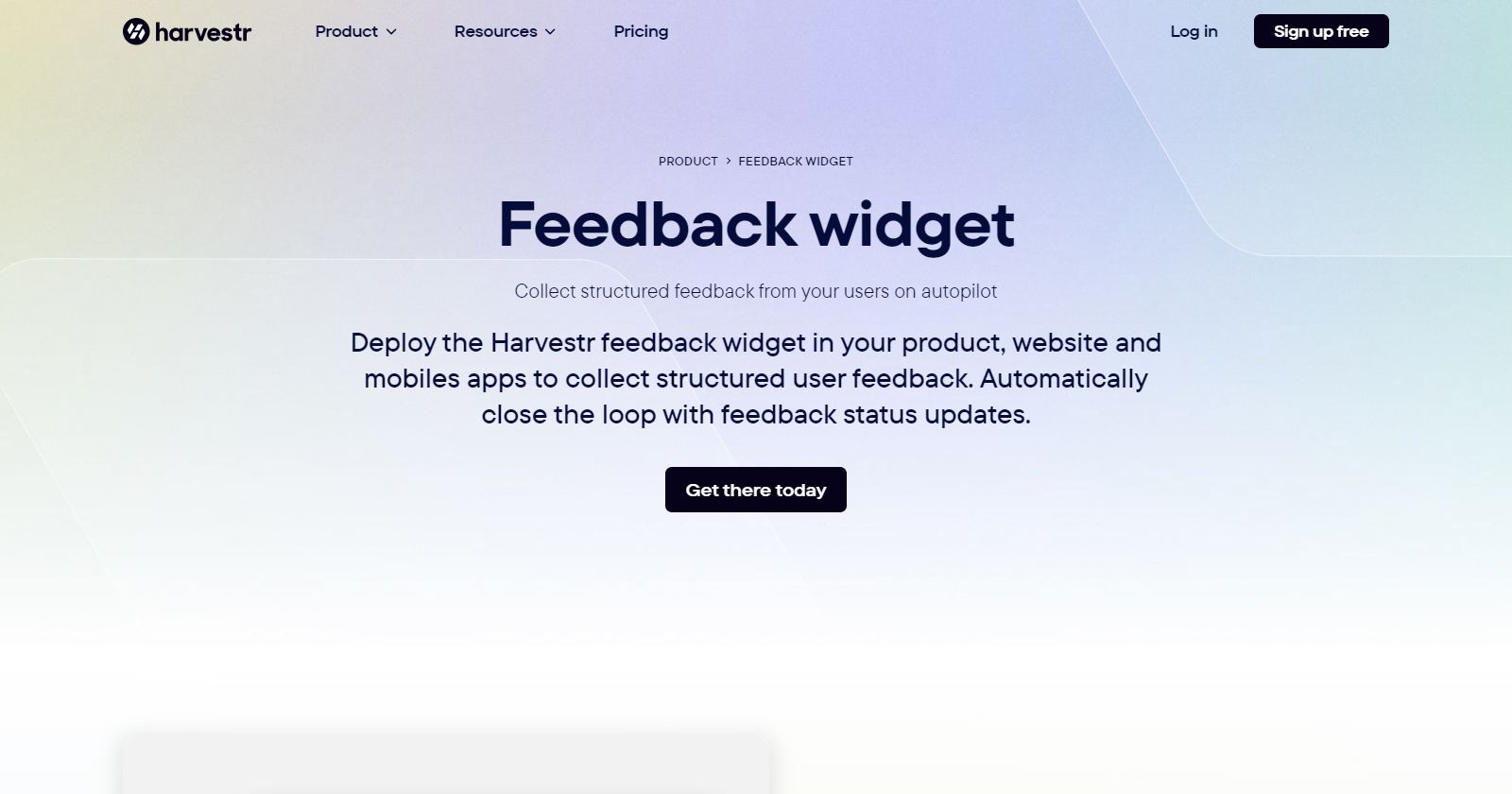 Feedback Widget