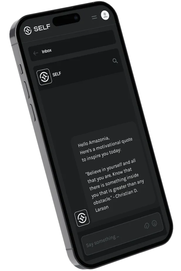SELF - Adaptive AI for an ever-changing life