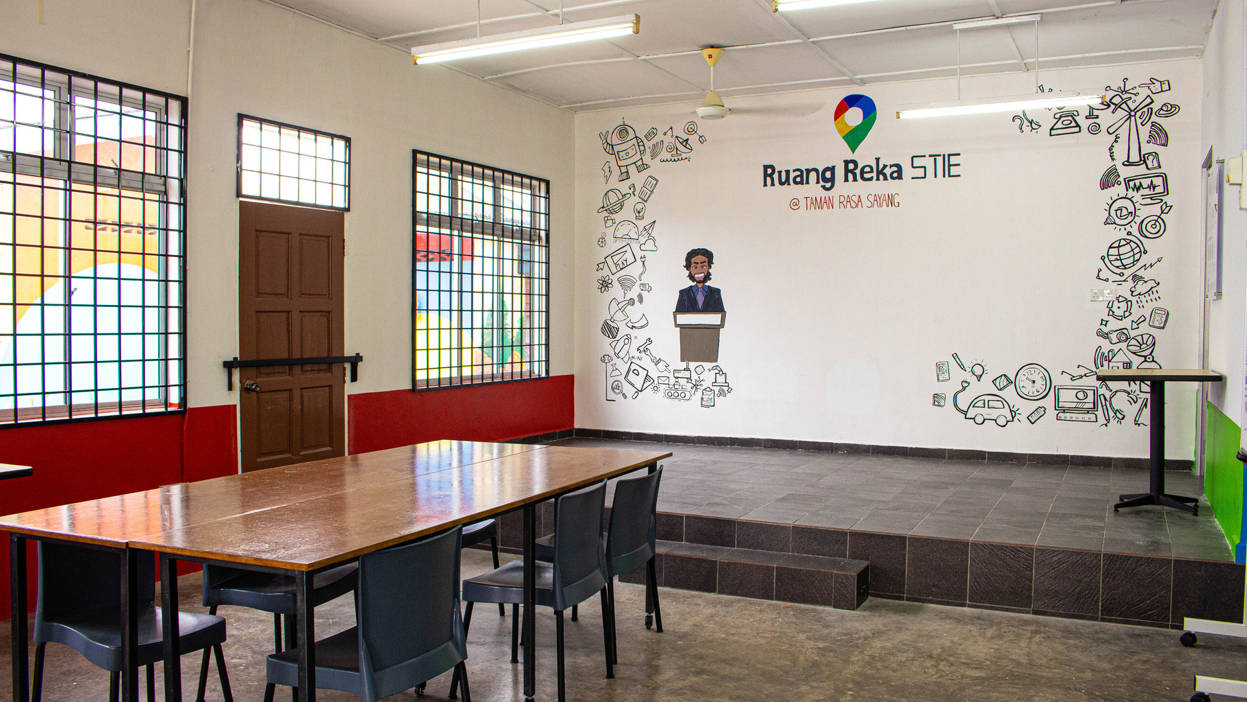 Transforming Community Spaces to A Regional Network