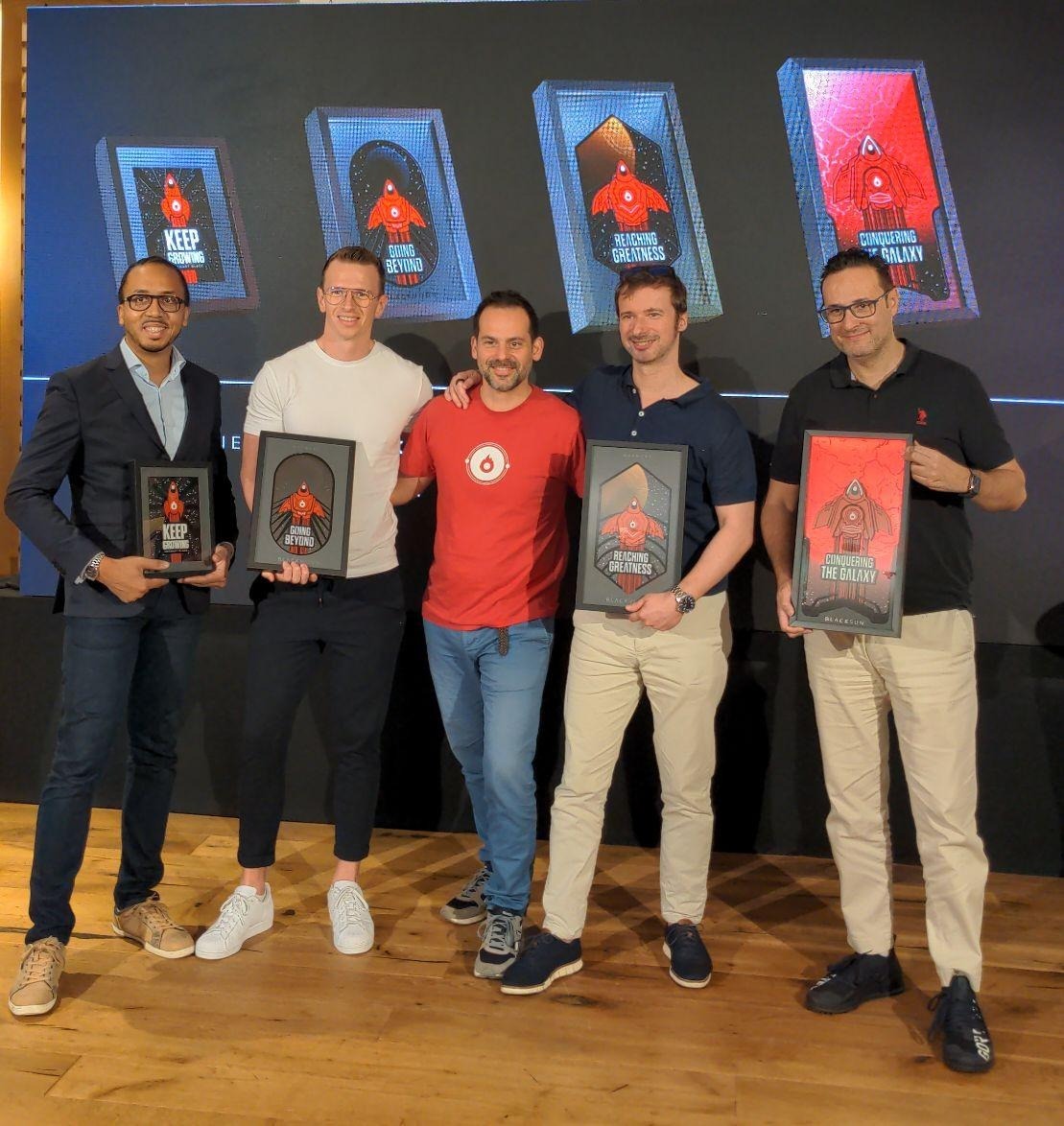 OneTake gets its first Hotmart Black prize to celebrate our fast growth ...