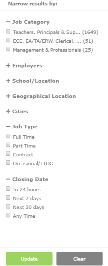 Setting Up a Job Alert