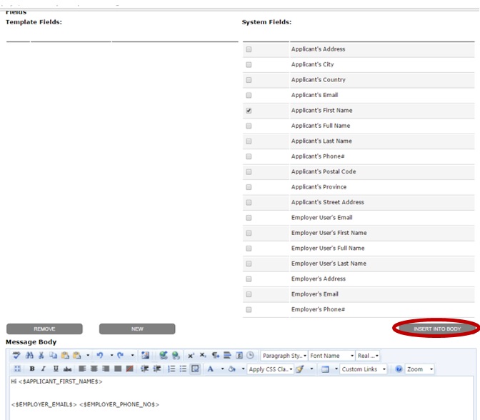 Create Email Templates