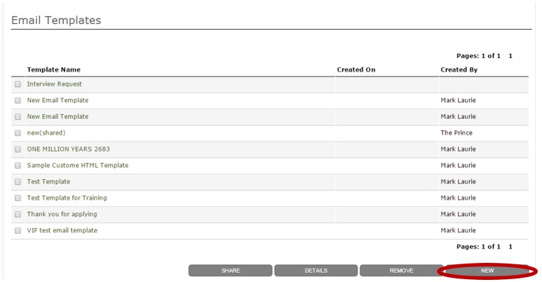 Create Email Templates