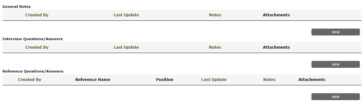 Add Notes To Applicant Portfolios