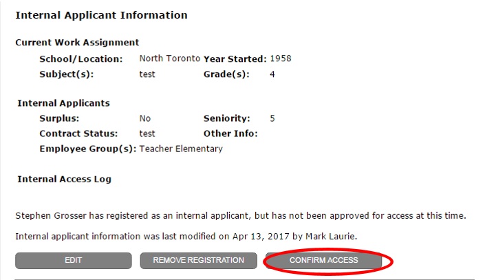 Approving Internal Requests