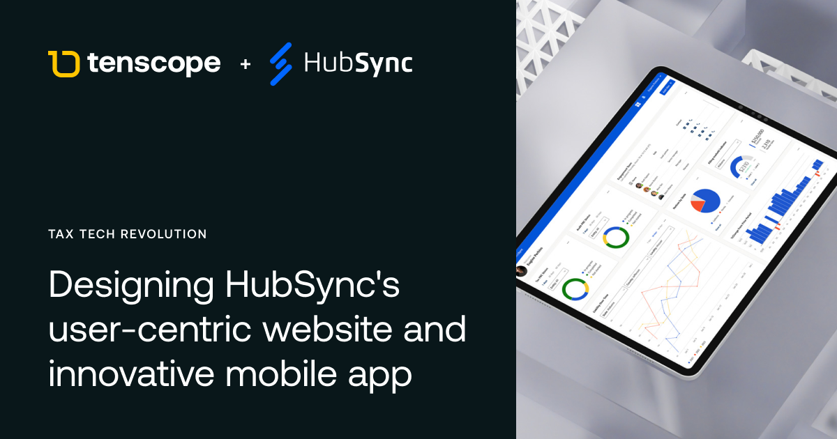 Tax Tech Revolution - HubSync | Case Studies | Tenscope