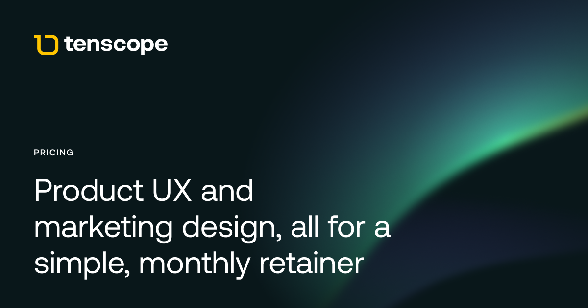 Our Pricing | Tenscope
