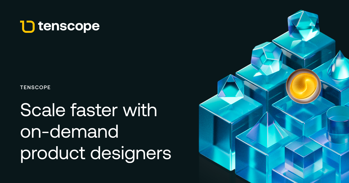 Subscription-Based Product Design Agency | Tenscope