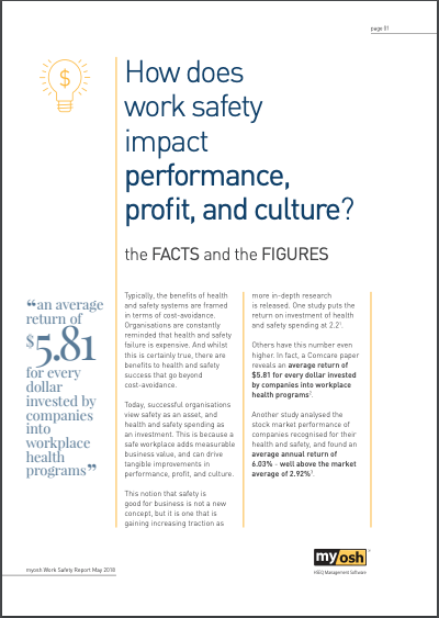 How does Work Safety Impact Performance, Profit, and Culture?