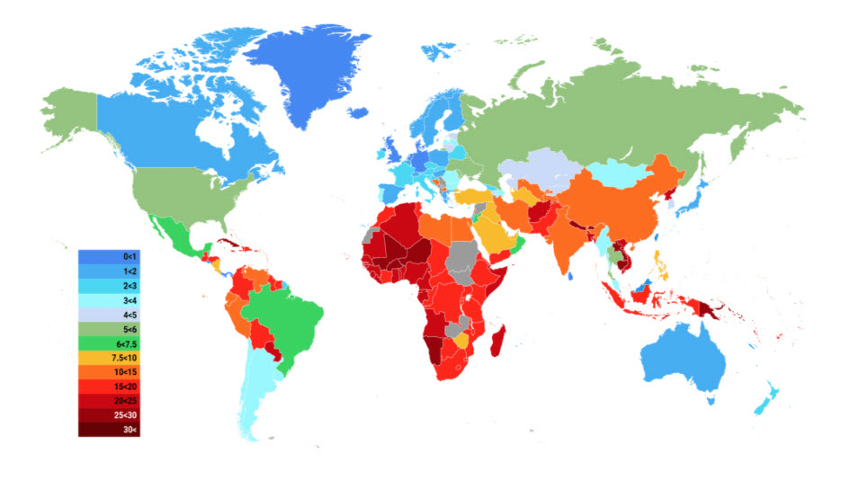 The World's Most Dangerous Countries for Workers