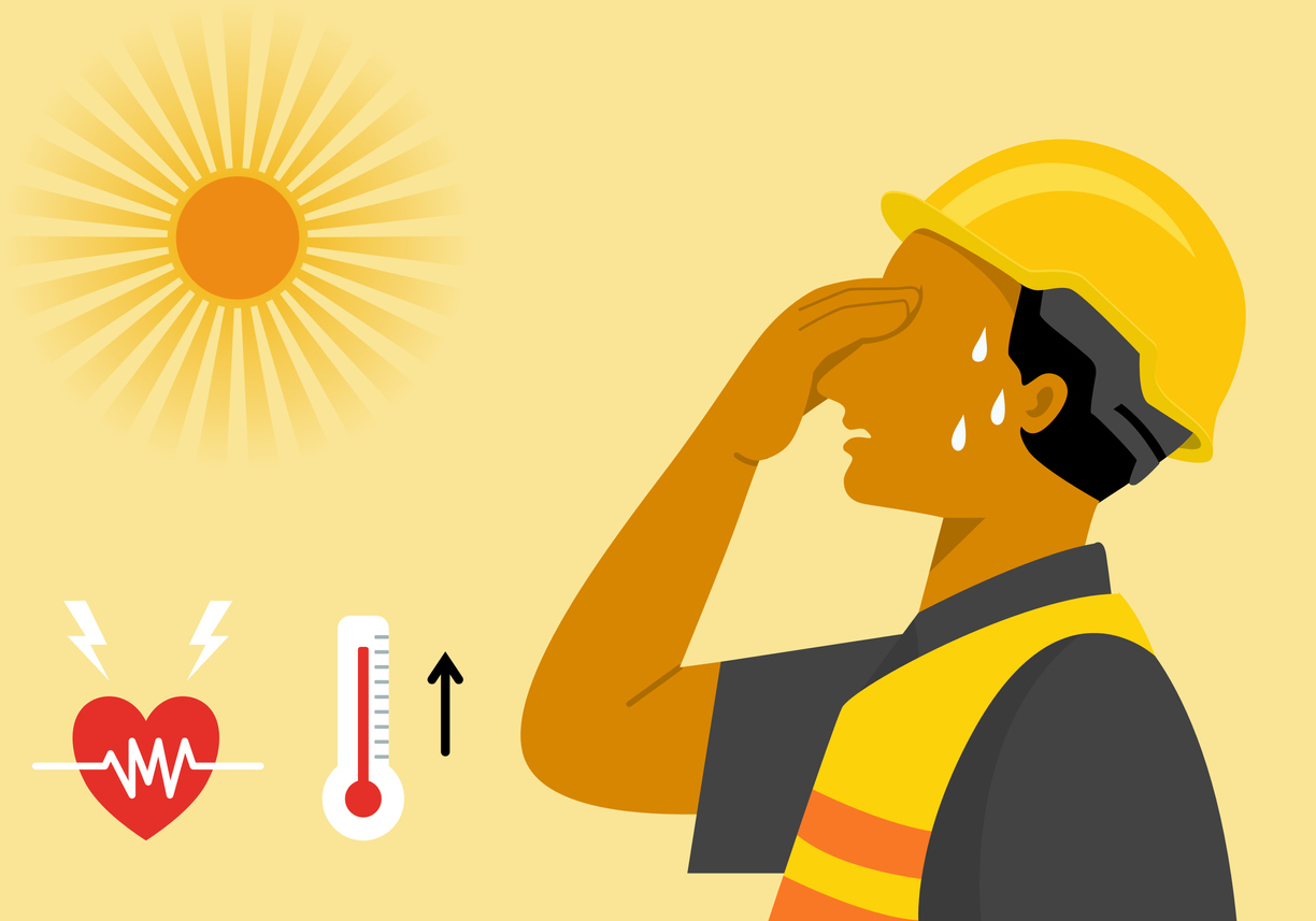 US: Heat illness kills worker at construction site after working a 10 ...