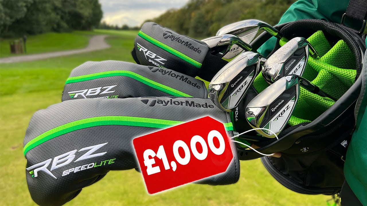 I bought the £1,000 TaylorMade golf package set! on Rick Shiels Golf