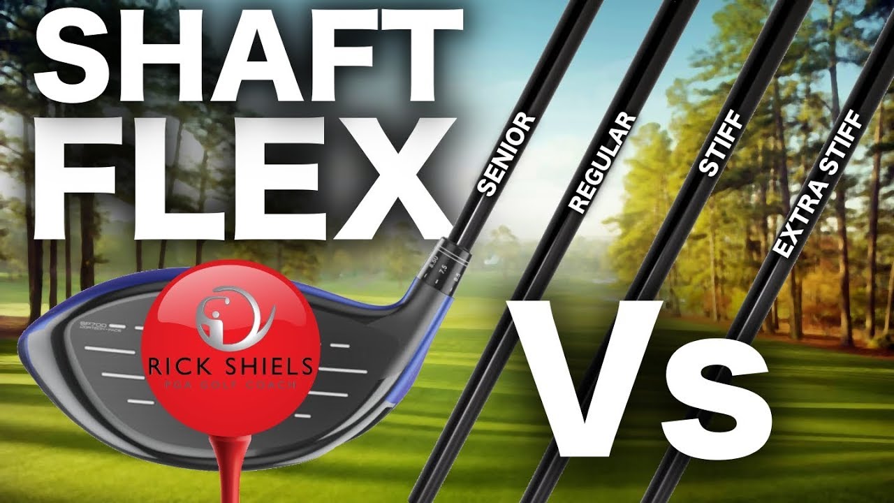 DRIVER SHAFT FLEX - THE COMPARISON TEST! on Rick Shiels Golf