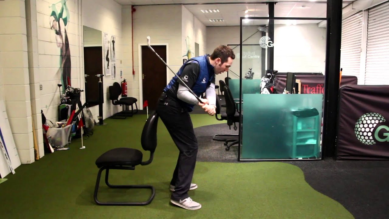 MAINTAINING GOLF POSTURE DRILL on Rick Shiels Golf
