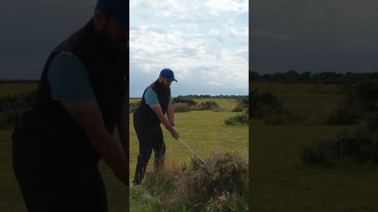 Worst lie in golf HISTORY! on Rick Shiels Golf