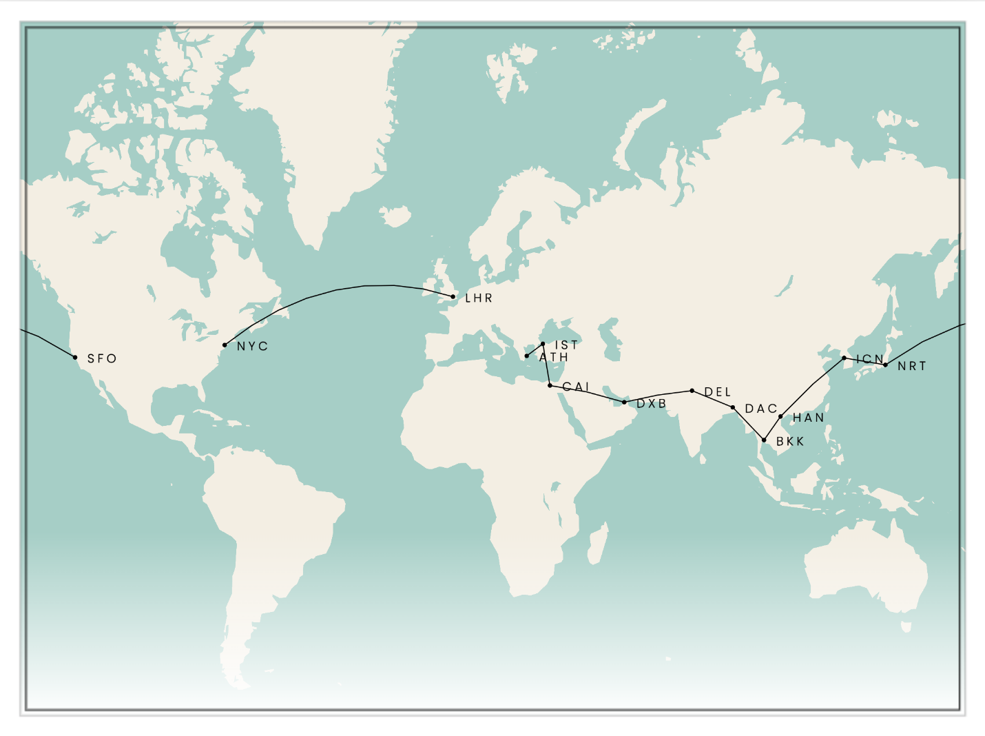 How to book a trip around the world - Daily Drop Oct 24, 2022