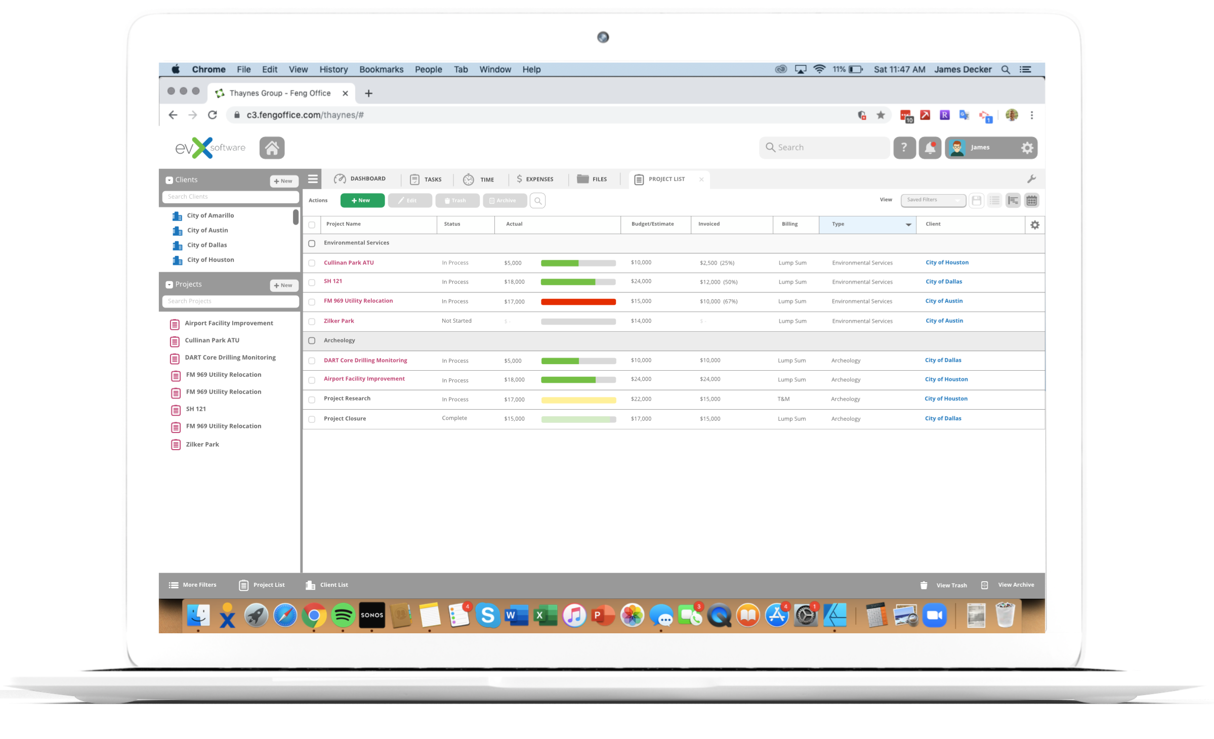 EVX Software Project Management Solutions for Environmental Firms