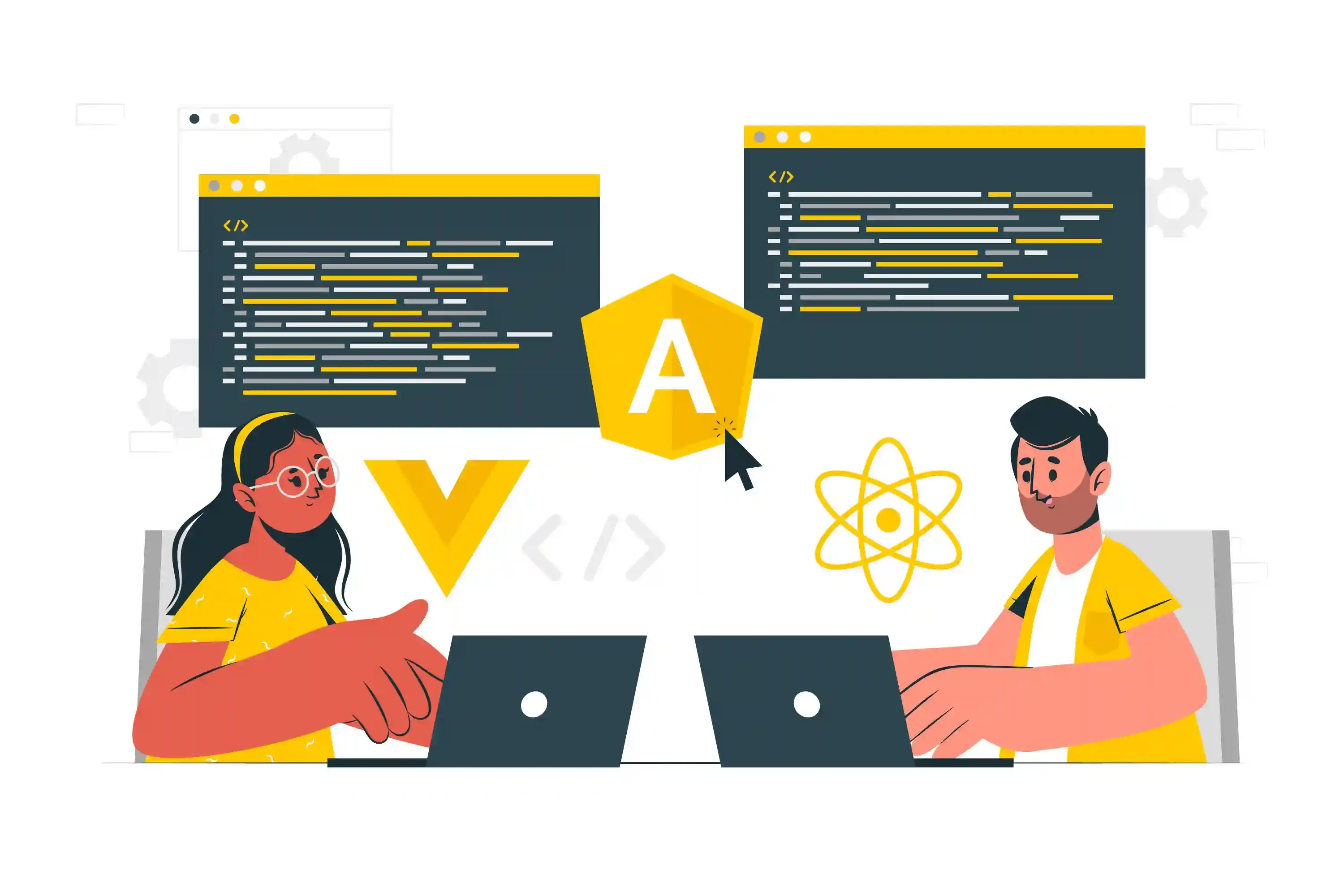 Vue vs React : Which framework to choose in 2023 Vue vs React : Which framework to choose in 2023