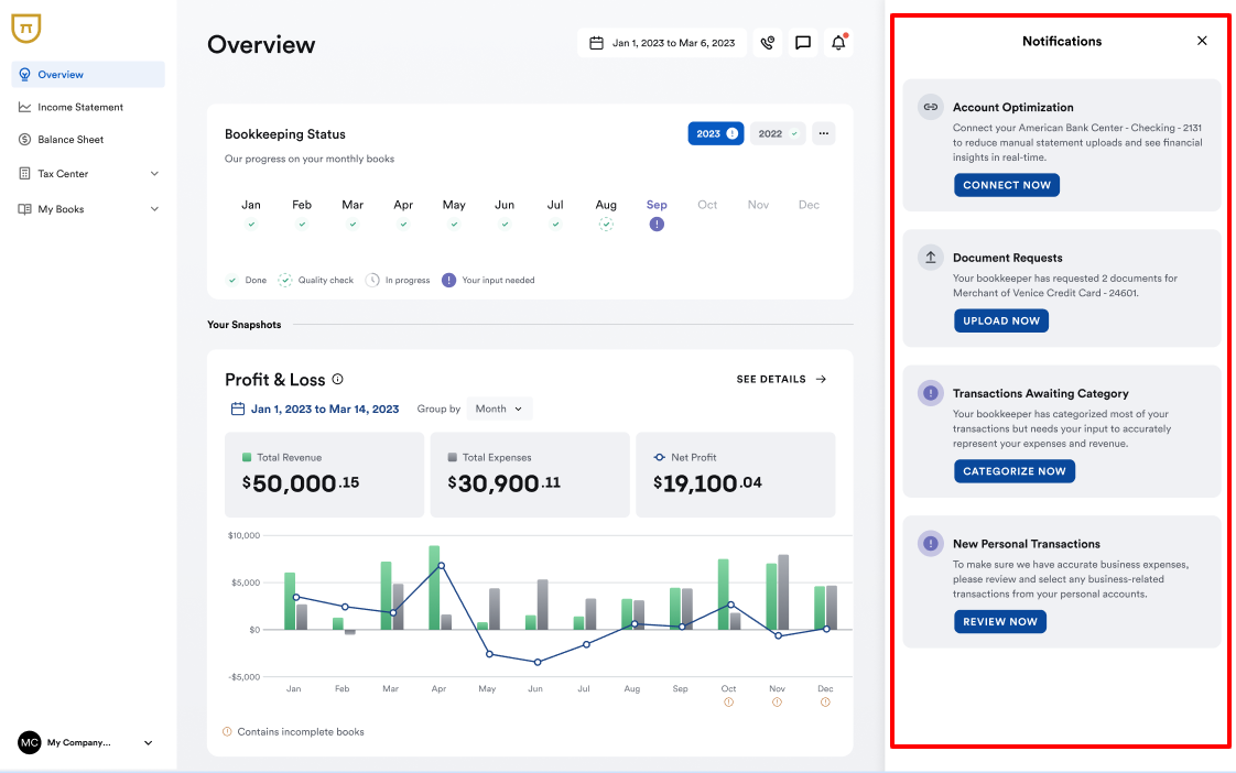 How to Navigate the Bench App - Bench Help Center