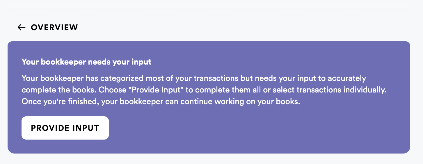 Categorizing Transactions - Bench Help Center