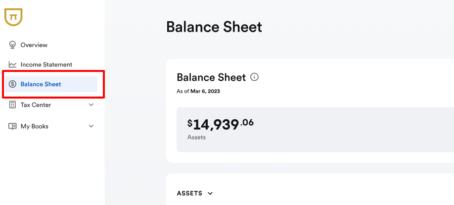 Financial Reports - Bench Help Center