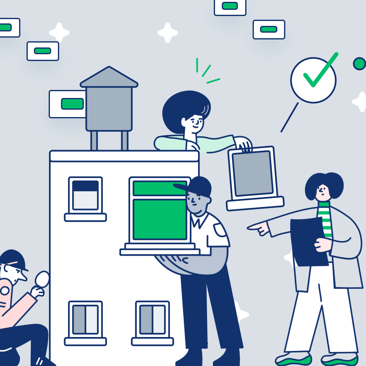 10 steps to run building projects efficiently