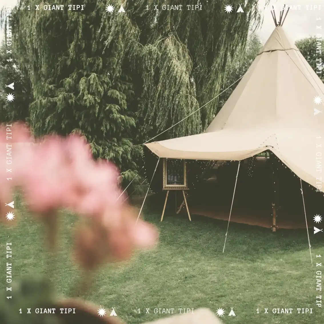 Tipis for Hire for small to large events in Herts, Beds and Bucks