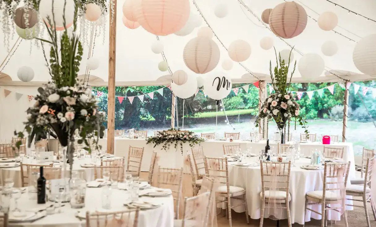 3 pole Wedding Celeste Marquee