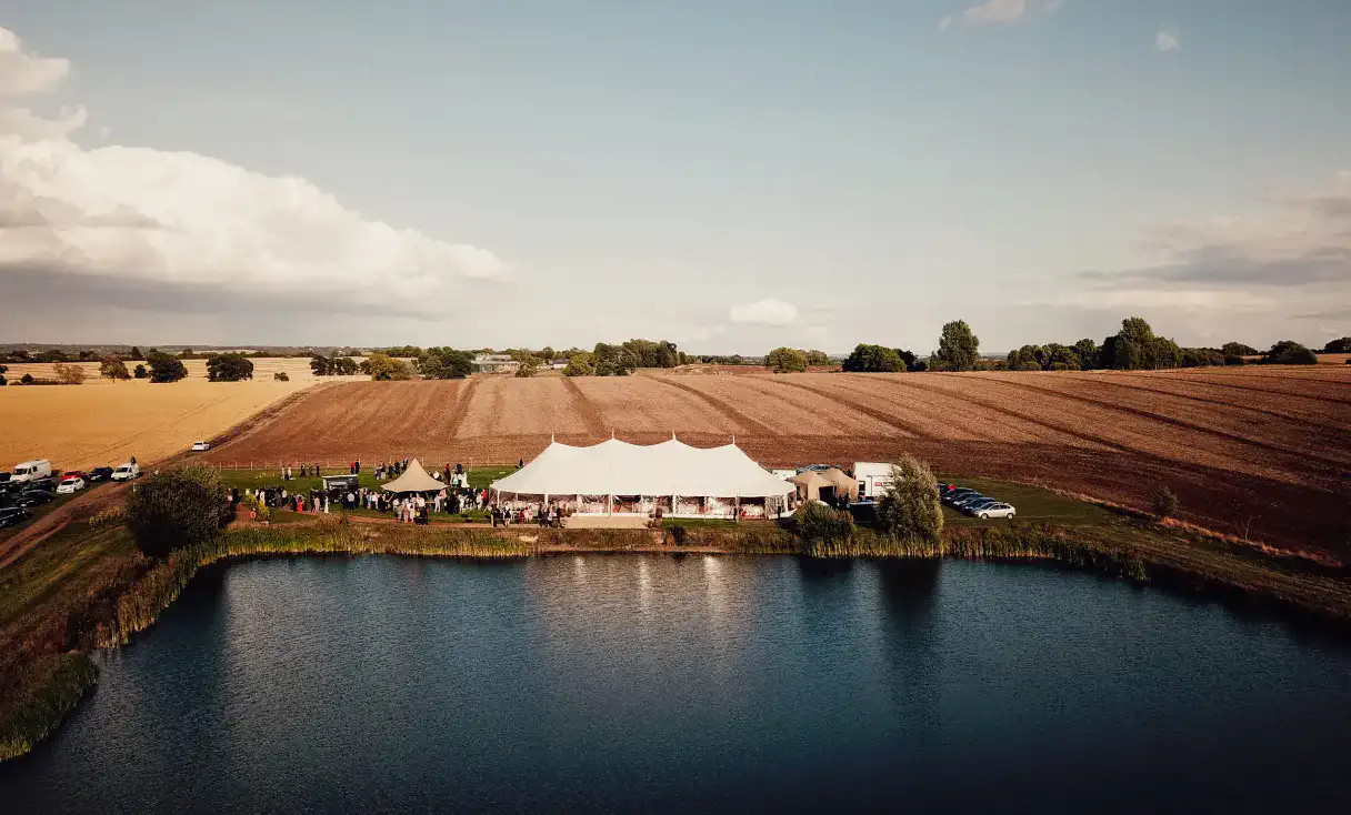 4 pole Wedding Celeste Marquee