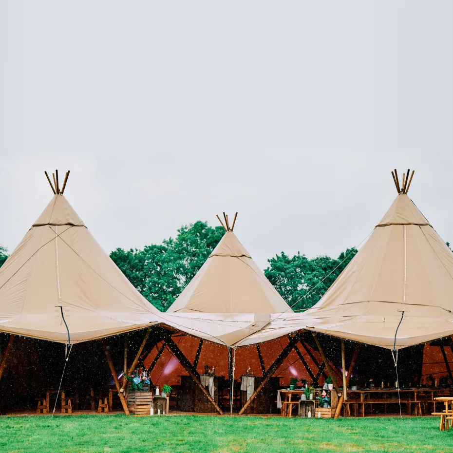 Tipis for Hire for small to large events in Herts, Beds and Bucks
